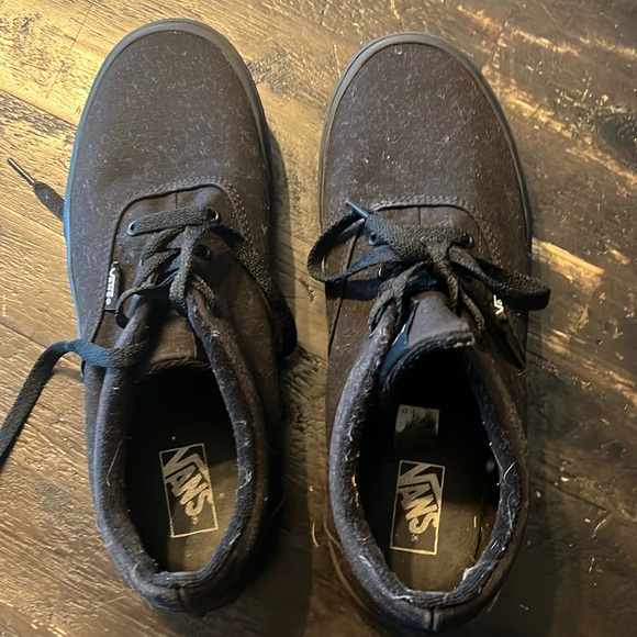 Vans | Shoes | Mens Black Vans Size 7 | Poshmark